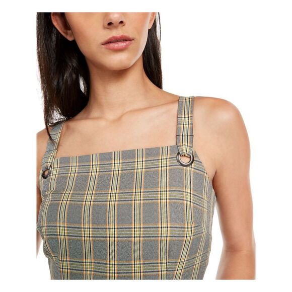 BeBop | Dresses | Nwt Bebop Womens Yellow Spaghetti Strap Short Sheath ...